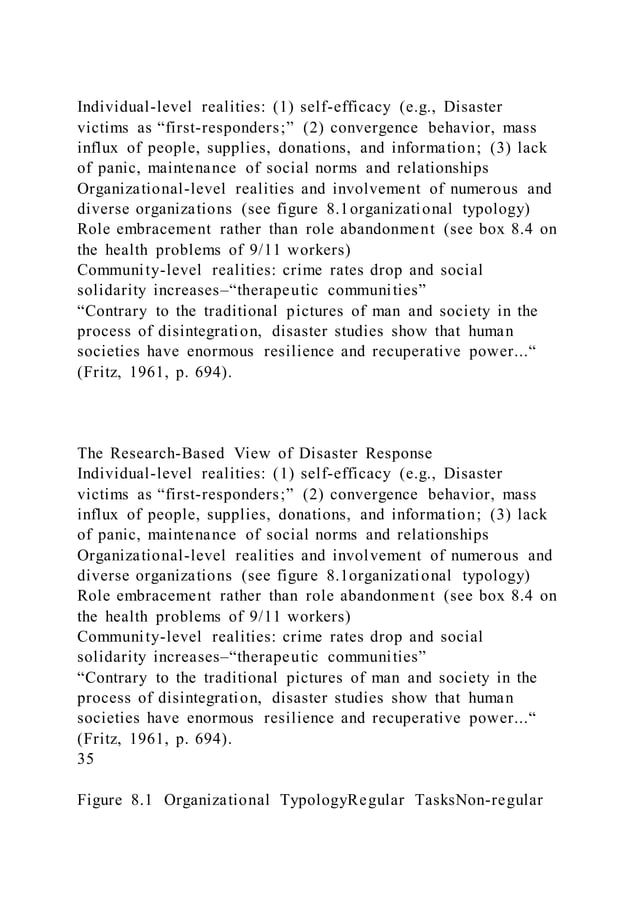 ERM 1200 Introduction to Emergency ManagementModule 2 Chapter | PDF