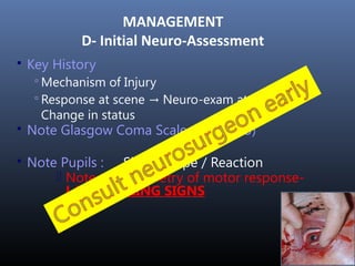 Er management of neurotrauma | PPT