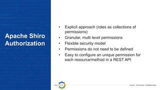 Alfresco DevCon 2018: Role Based Access Control with Apache Shiro | PPT