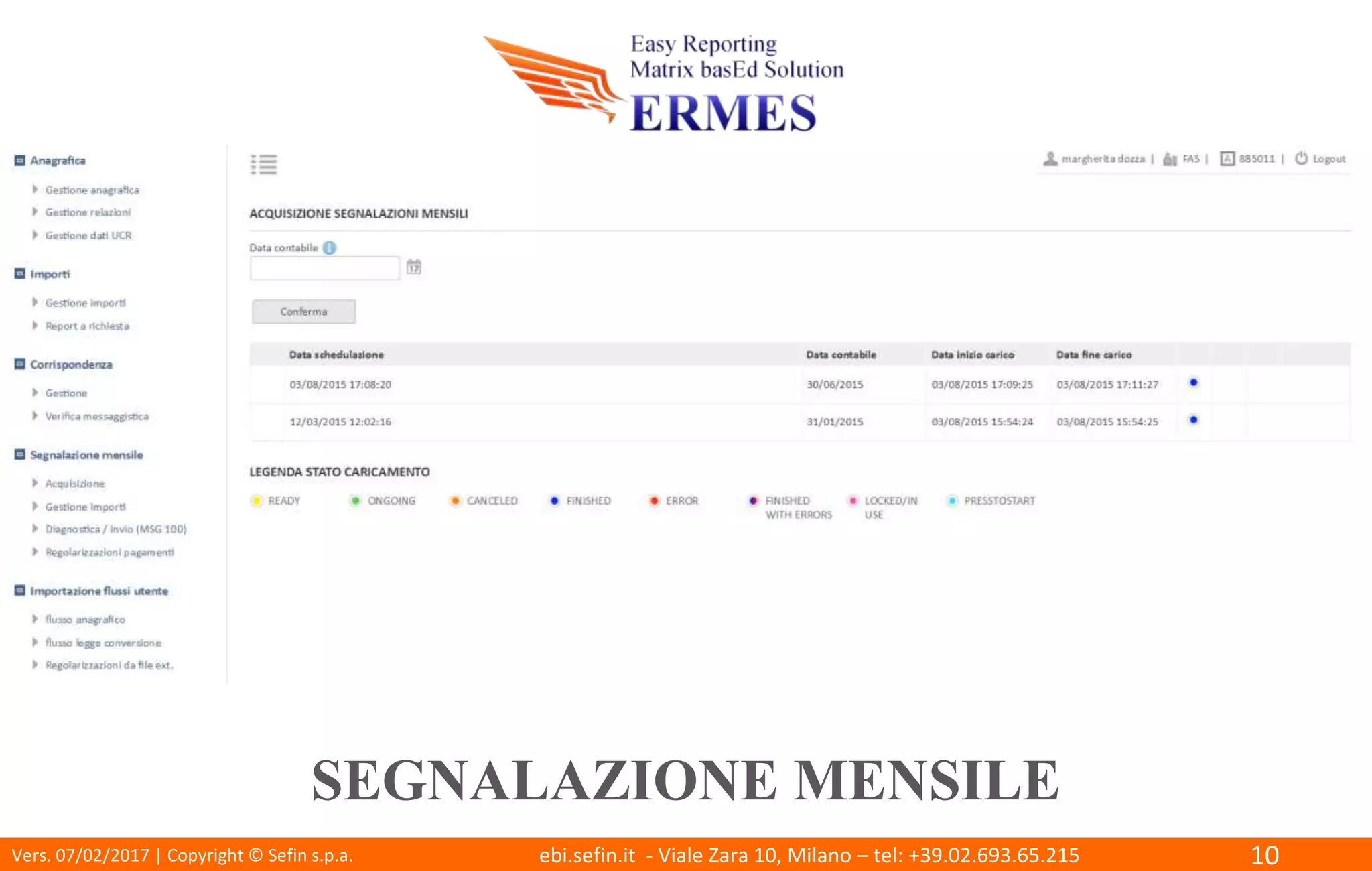 ERMES - Easy Reporting Matrix basEd Solution | PPTX