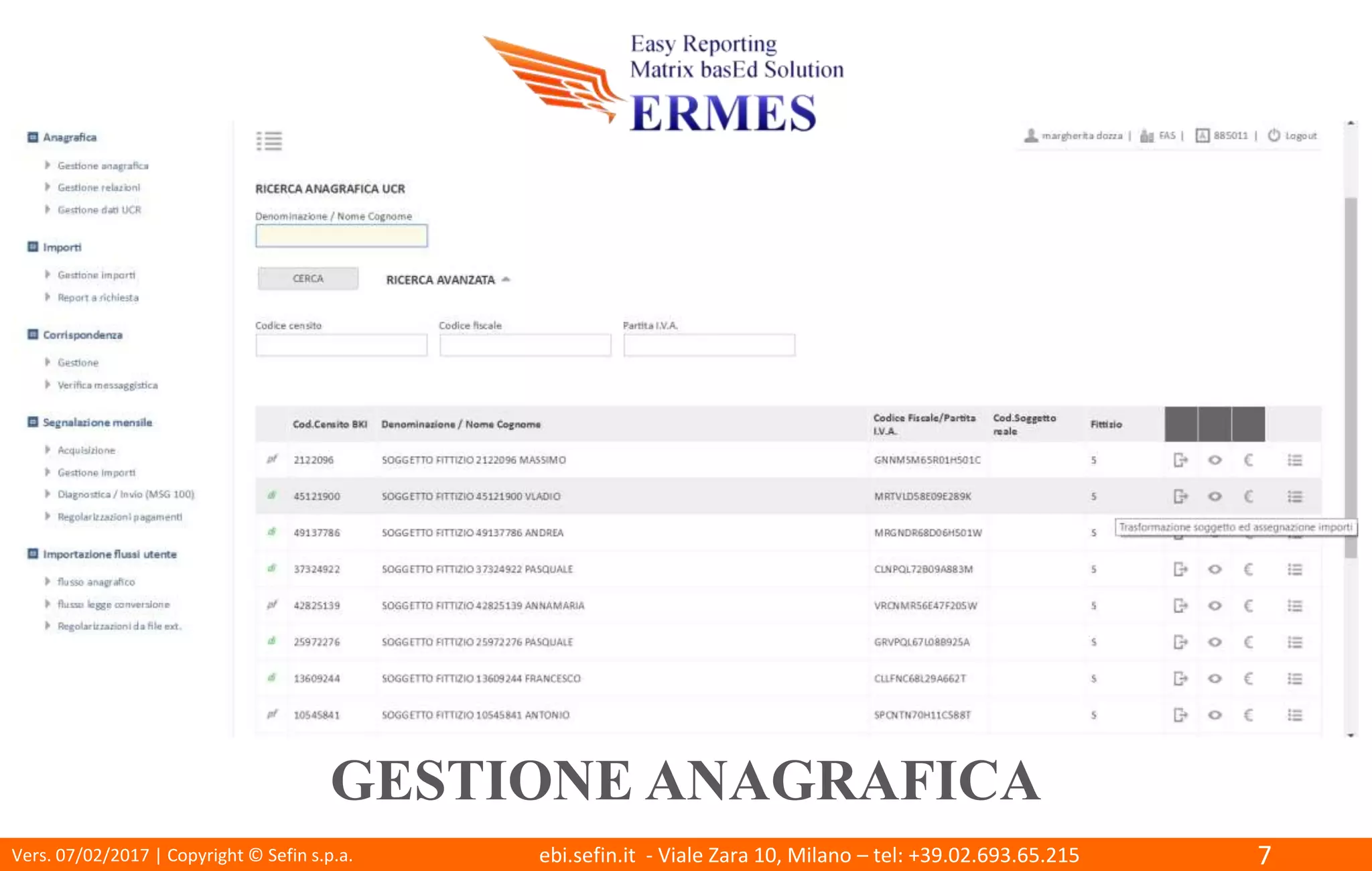 ERMES - Easy Reporting Matrix basEd Solution | PPTX
