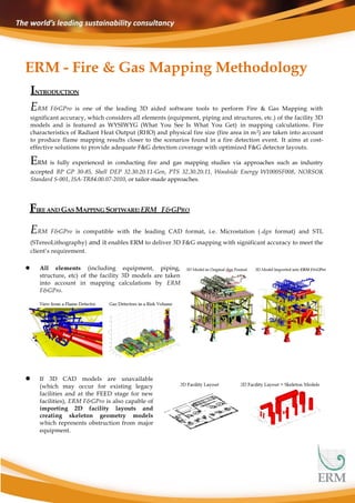 Fire and Gas Mapping - Generic Methodology | PDF