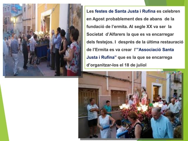 ERMITA SANTA JUSTA i RUFINA D'AGOST | PPT