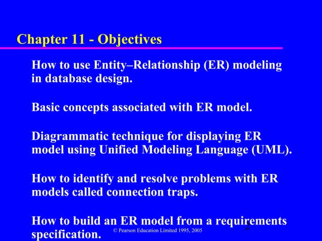 Er modelling using uml | PPT | Databases | Computer Software and Applications