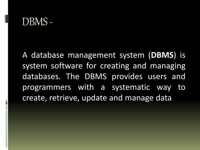 Er Model Ppt Pptx Databases Computer Software And Applications