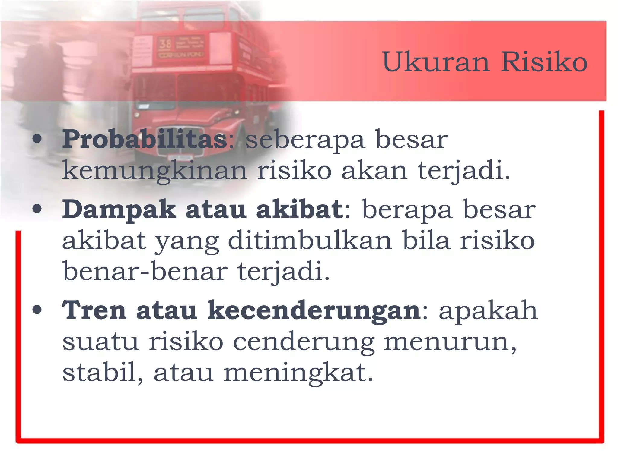 PPT Pengukuran Resiko | PPT