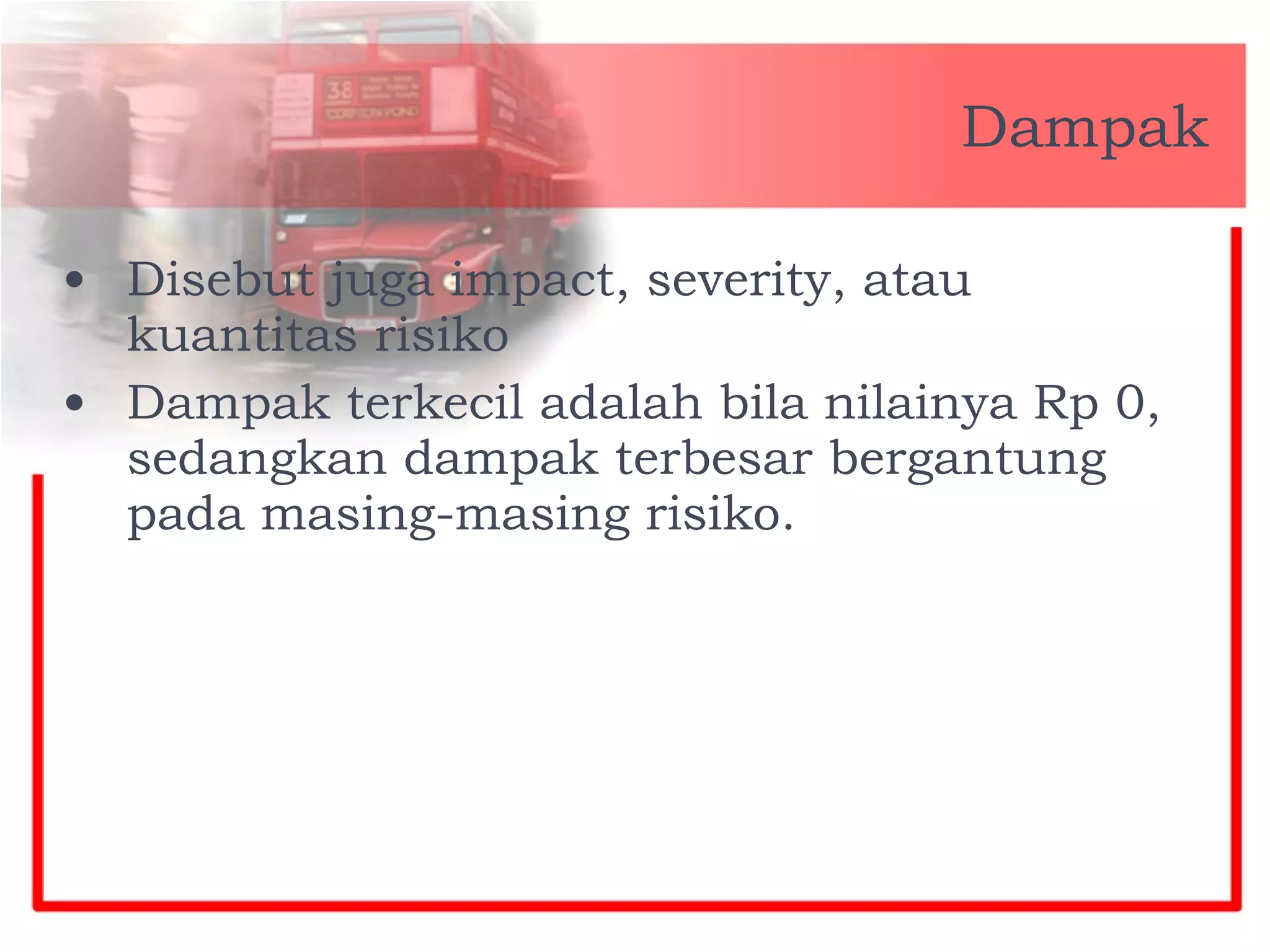 PPT Pengukuran Resiko | PPT