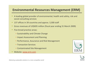 Erm presentation | PDF