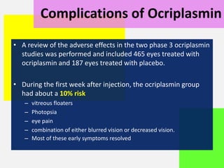 Epiretinal membrane and vitreomacula traction in updates by Panit ...