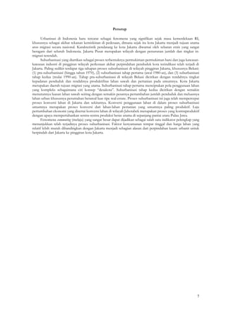 Ernan rustiadi suburbanisasi kota jakarta | PDF