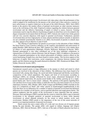 Smit, F., Driessen, G., Sluiter, R., & Sleegers, P. (2007). Types of ...