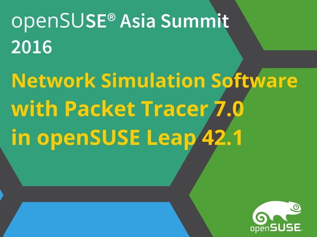 Network Simulation Software with Packet Tracer in openSUSE | PPT