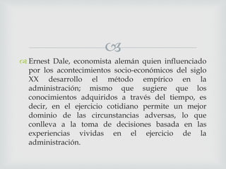 Ernest dale | PPTX