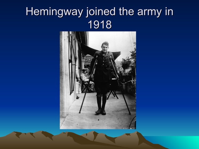 Ernest Hemingway | PPT