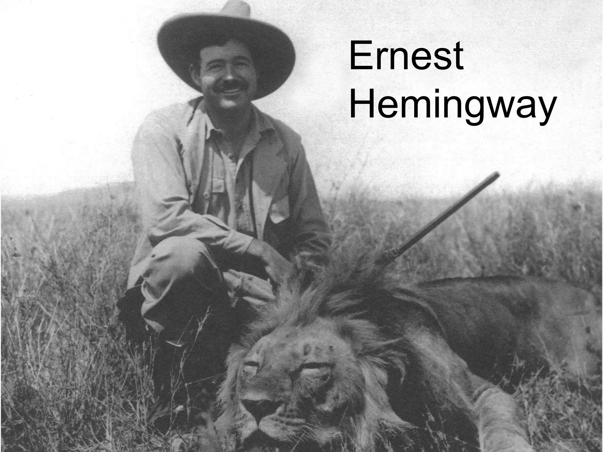 Ernest Hemingway | PPSX