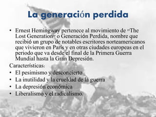 Ernest hemingway | PPTX