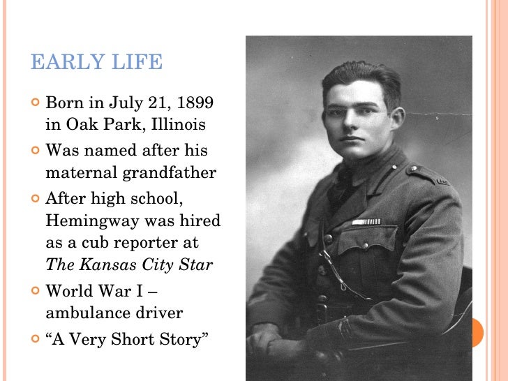 Ernest Hemingway Pptx