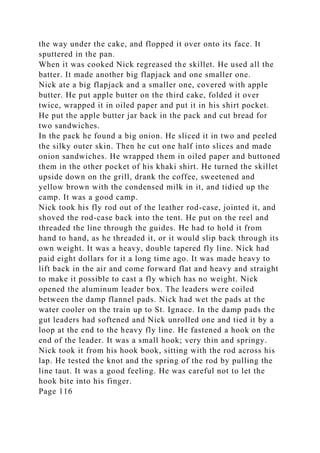 ERNEST HEMINGWAYBig Two-Hearted River Part I1The train went o.docx