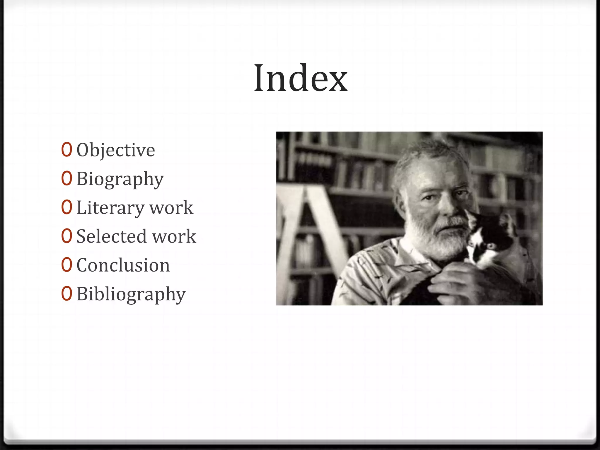 Ernest miller hemingway | PPTX