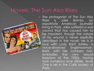 Ernest miller hemingway.8 | PPTX | Fiction | Books and Literature