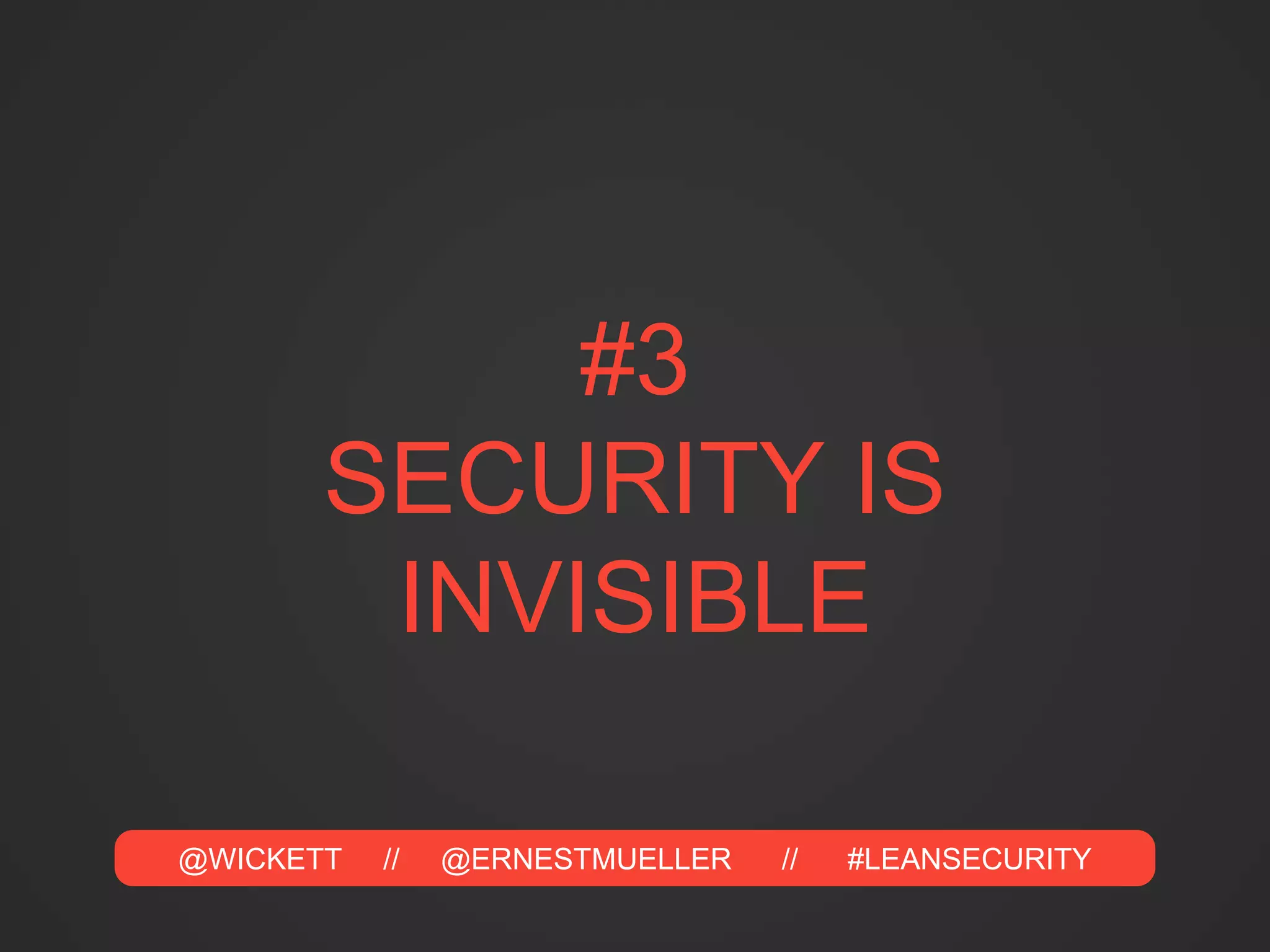 Lean Security | PPTX