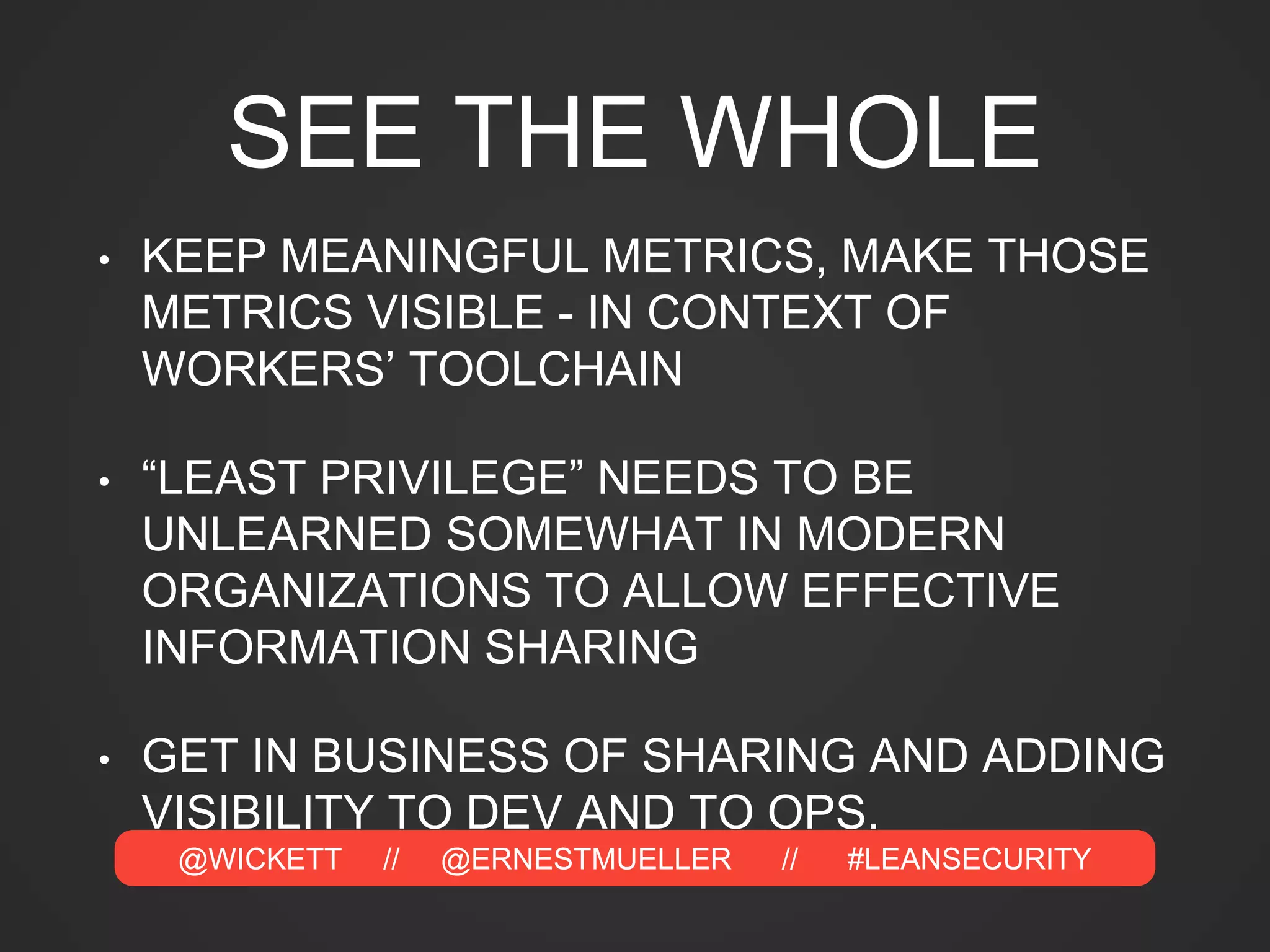 Lean Security | PPT