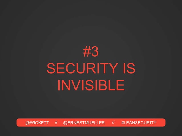 Lean Security | PPT