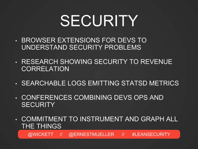 Lean Security | PPT