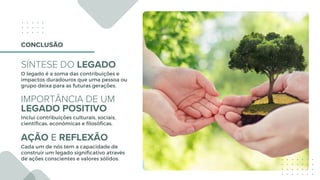 Ernesto Heinzelmann fala sobre a importância do legado | PPT