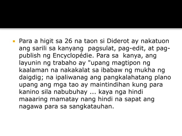 Ernestovillafuerte denis diderot | PPTX