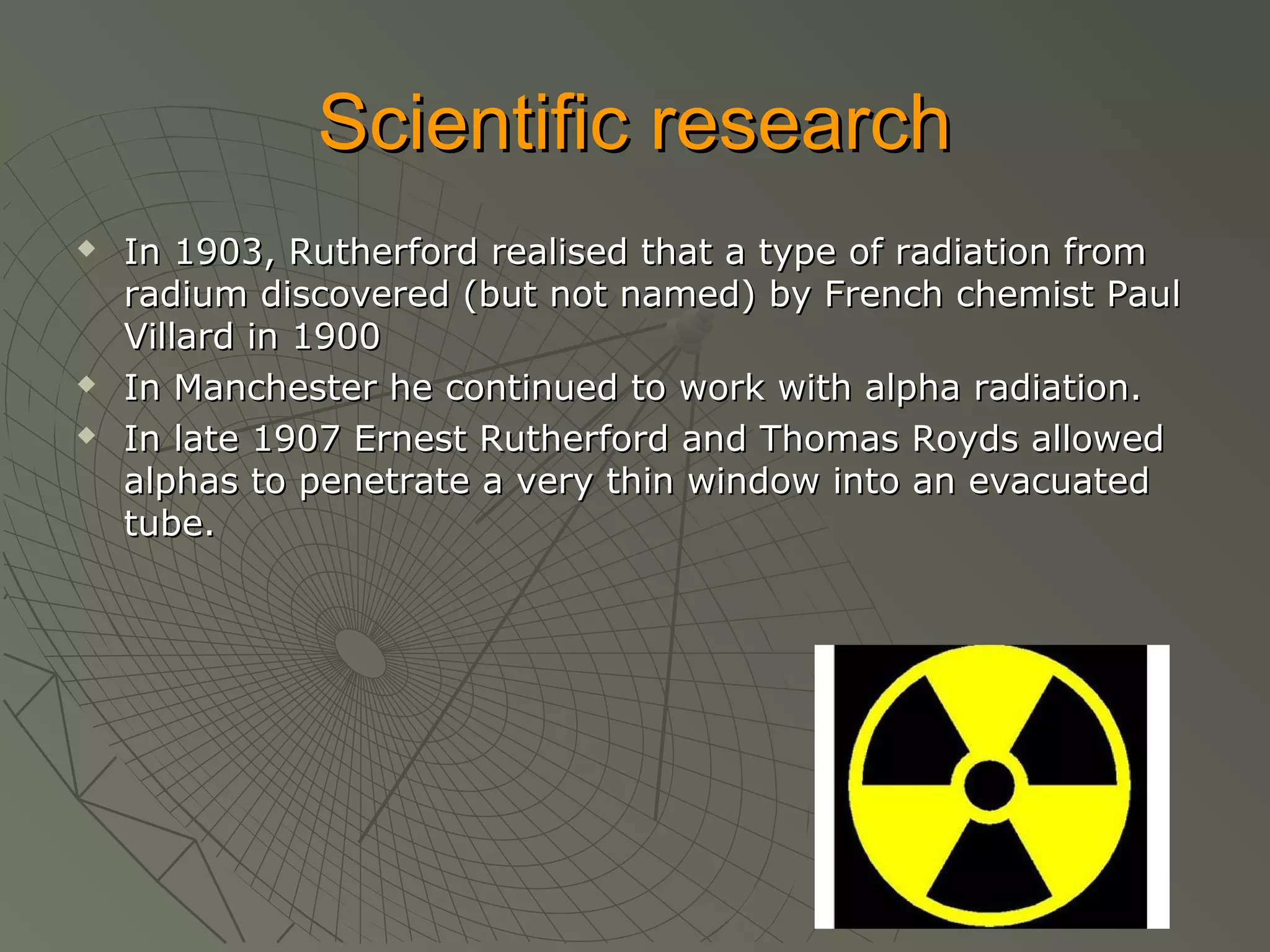 Ernest rutherford | PPT