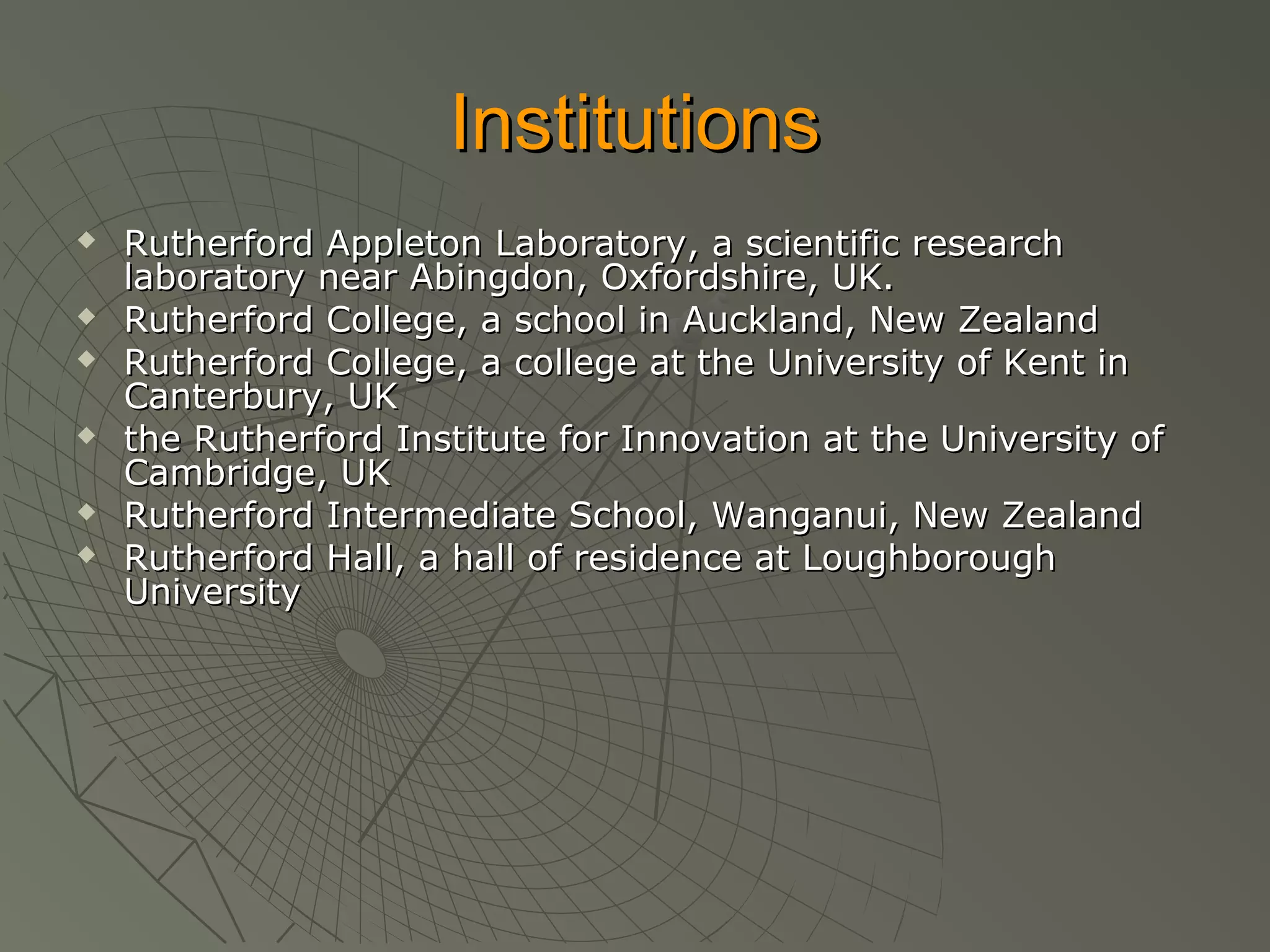 Ernest rutherford | PPT