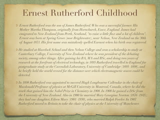 Ernest rutherford 2 | PDF | Chemistry | Science