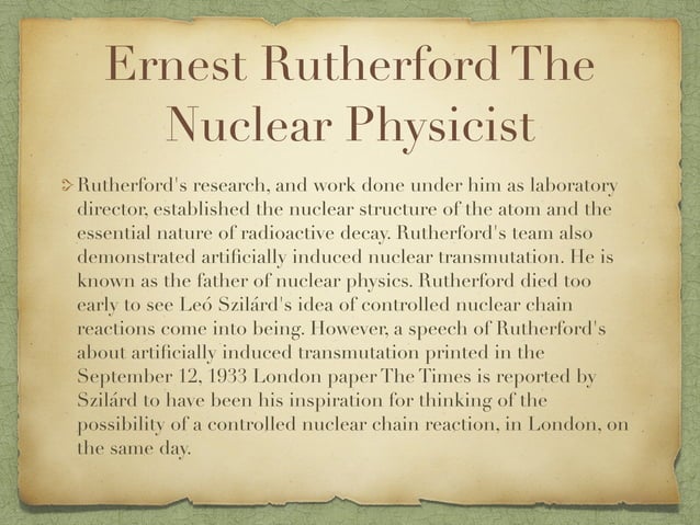 Ernest rutherford 2 | PDF | Chemistry | Science