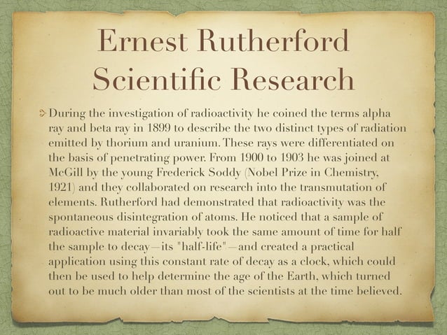 Ernest rutherford 2 | PDF | Chemistry | Science
