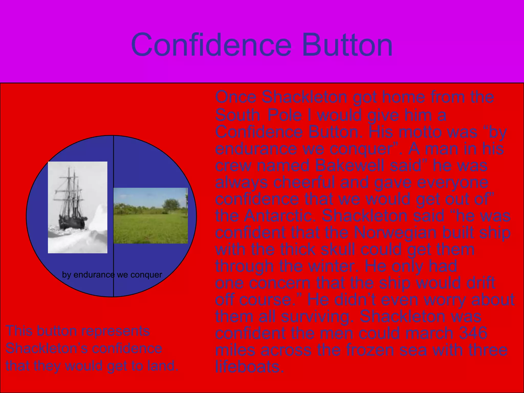 Ernest shackleton courage project | PPT