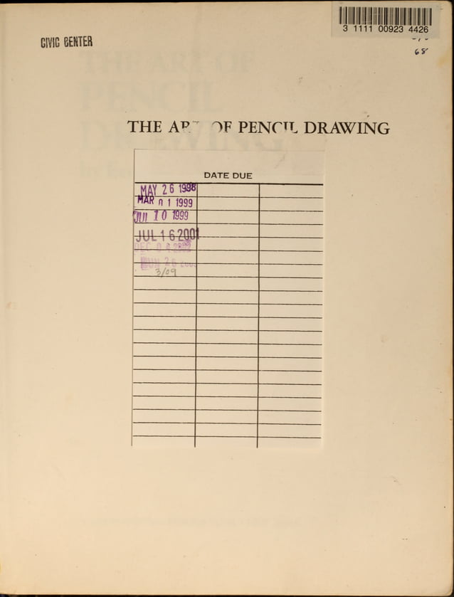 Ernest w. watson the art of pencil drawing (1985, watson-guptill ...