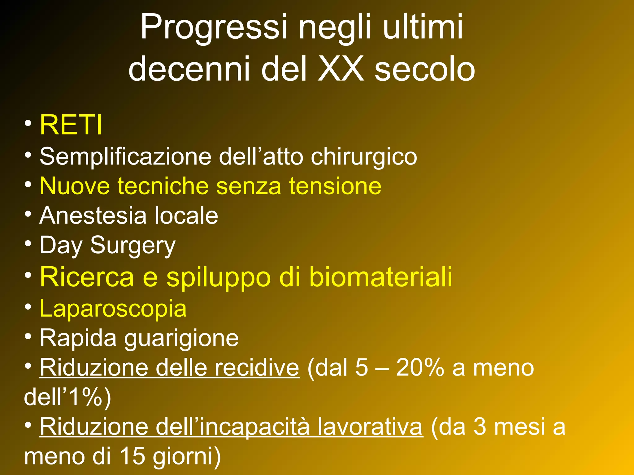 Cos'è un'ernia inguinale? Storia ed attualità della terapia chirurgica ...