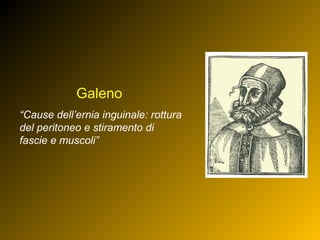 Cos'è un'ernia inguinale? Storia ed attualità della terapia chirurgica ...