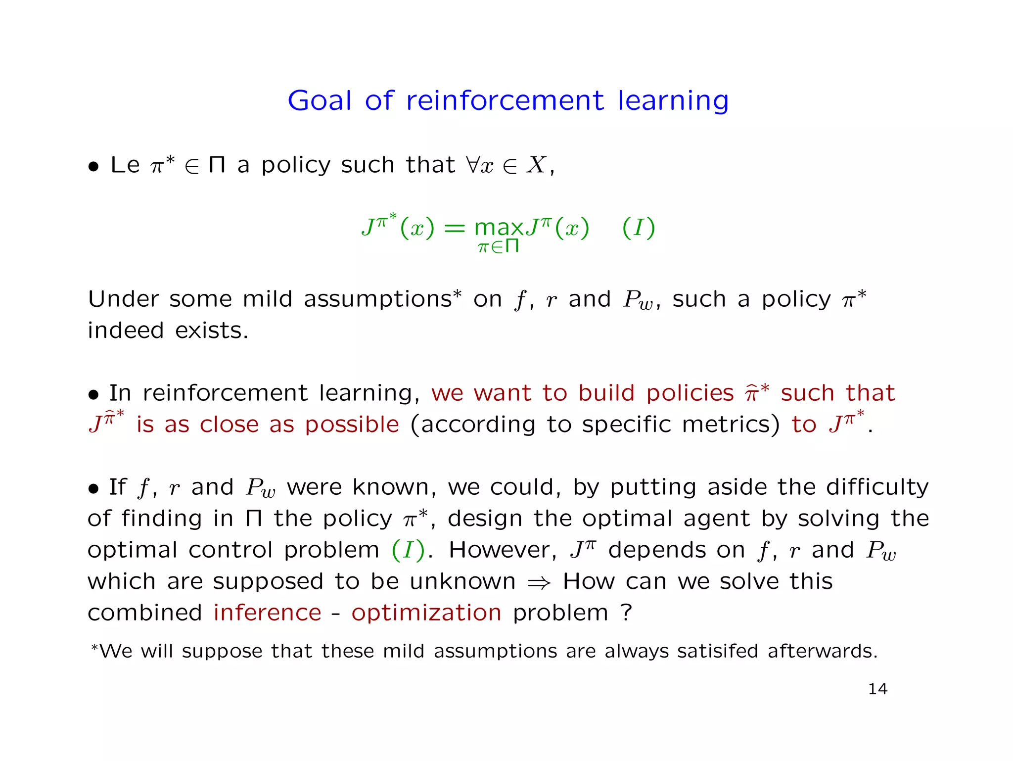 Reinforcement learning for data-driven optimisation | PDF | Artificial Intelligence | Technology ...