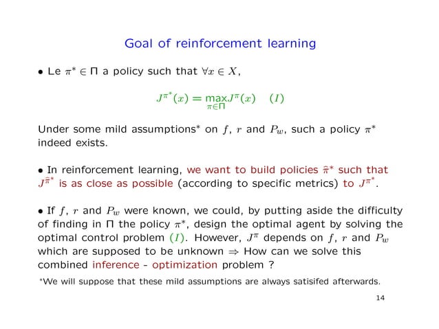 Reinforcement learning for data-driven optimisation | PDF | Artificial ...
