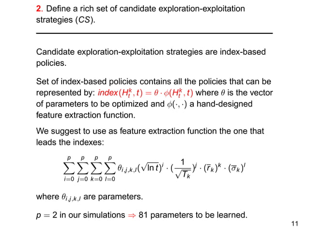 Meta-learning of exploration-exploitation strategies in reinforcement ...