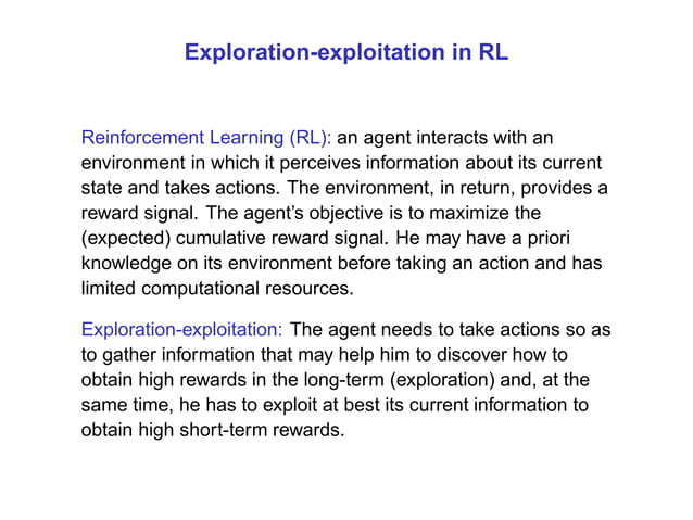 Meta-learning of exploration-exploitation strategies in reinforcement ...