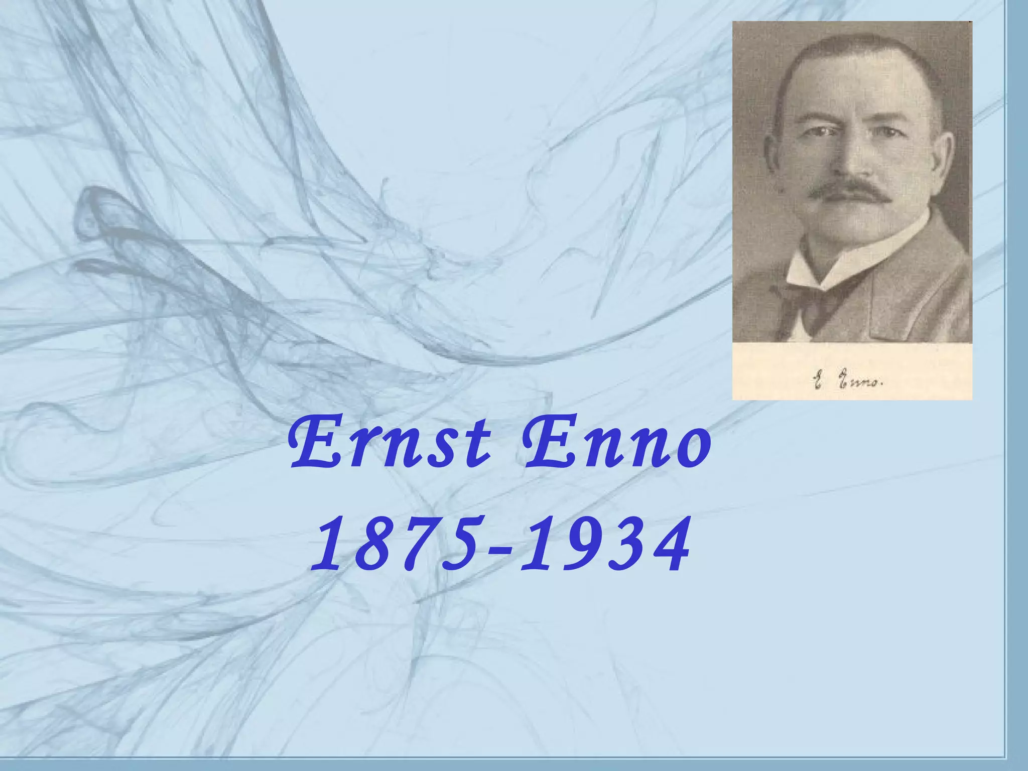 Ernst Enno | PPT