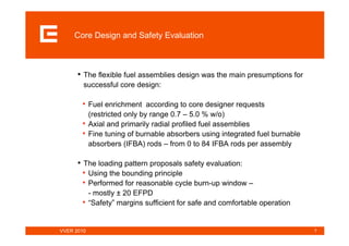 10 years of experience with Westinghouse fuel at NPP Temelin | PPT