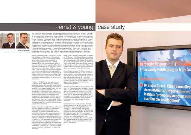 Ernst & Young Case Study | PPT