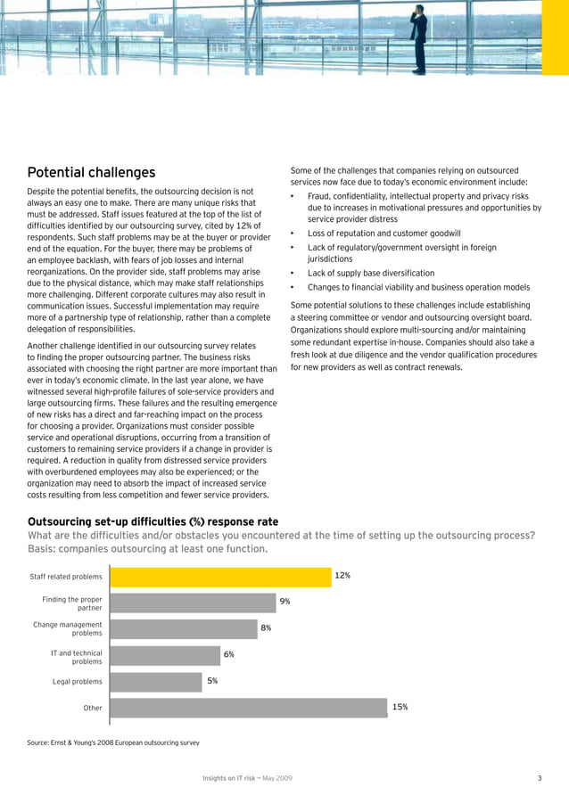 Increasing flexibility through IT outsourcing, por Ernst & Young | PDF