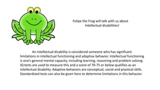 Developmental, Inteellectual and Learning Disabilities | PPTX | Brain ...