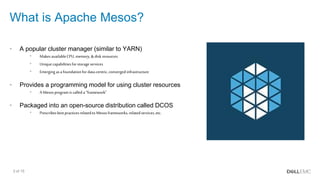 Eron Wright - Introducing Flink on Mesos | PPT