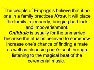 Eropagnis Project Instructions | PPT